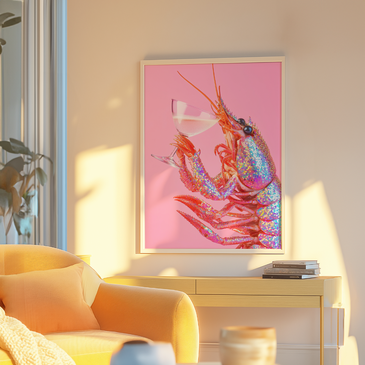 Prawn Cocktail Printable Wall Art with Free Greeting Card – BAD BATCH