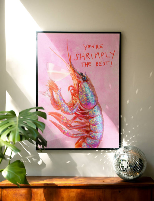 Prawn Cocktail Printable Wall Art with Free Greeting Card – BAD BATCH