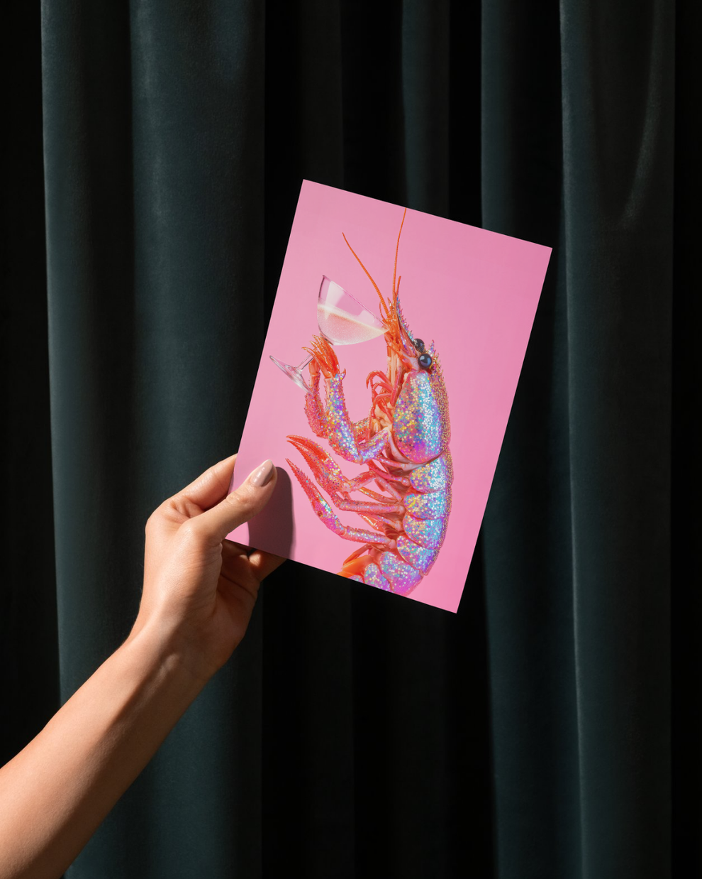 Prawn Cocktail Printable Wall Art with Free Greeting Card – BAD BATCH